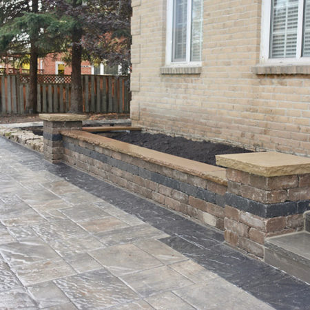 Wall Coping – Canaan Landscaping